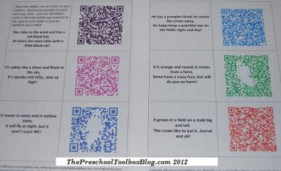 Using QR Code Technology with Kids Archives • The Preschool Toolbox Blog