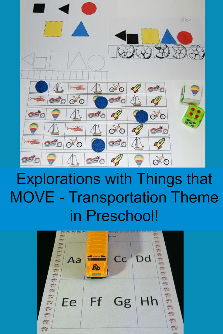 Transportation Theme Activities For Preschool And Kindergarten Transportation Theme Activities For Preschool And Kindergarten