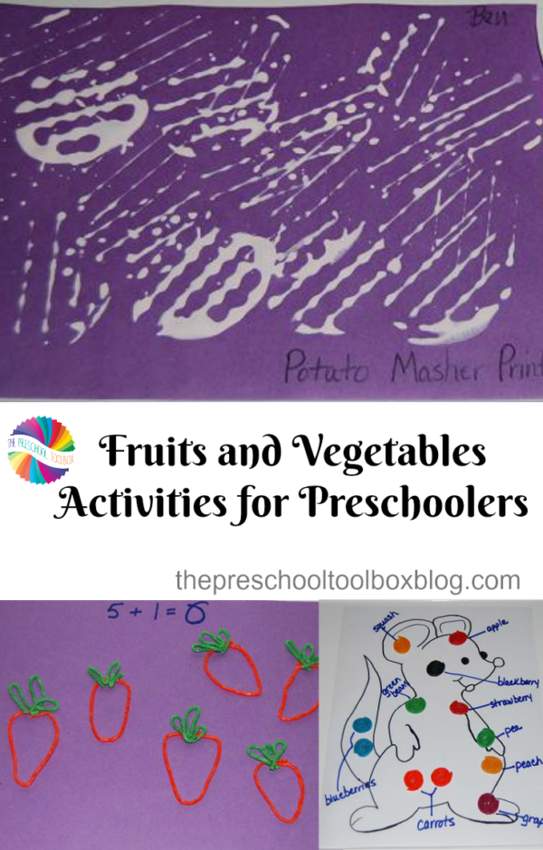 It's SPRINGing up Fruits & Vegetables in Preschool!