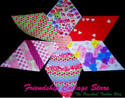 Friendship Collage Star Craft for Preschool Archives • The Preschool ...