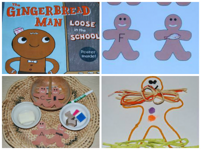 Preschool Activities for The Gingerbread Man Loose in the School! • The ...
