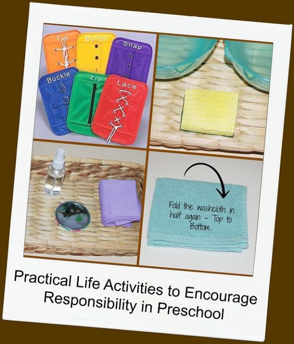 Teaching Responsibility in Preschool Through Practical Life Skills! # ...