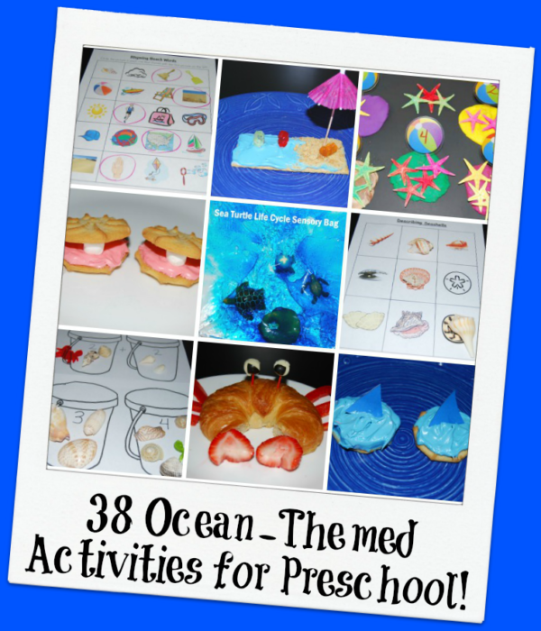 38 Ocean Themed Activities for Preschool! • The Preschool Toolbox Blog