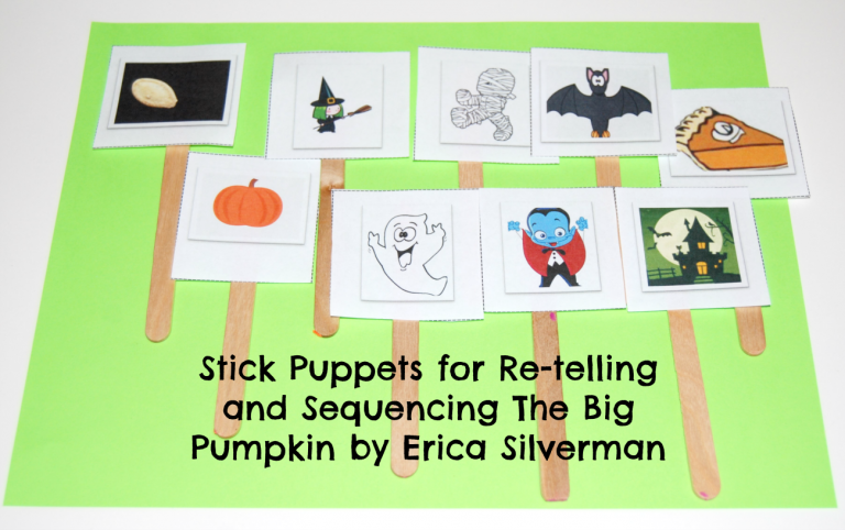 The Big Pumpkin by Erica Silverman: Sequencing in Preschool! • The ...