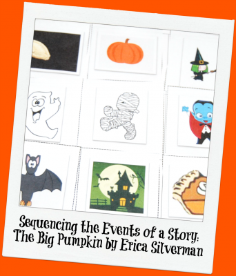 The Big Pumpkin by Erica Silverman: Sequencing in Preschool! • The ...