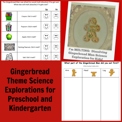 The ULTIMATE Gingerbread Theme for Preschool and Kindergarten! • The ...