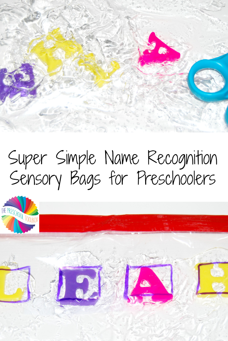 Super Simple Sensory Name Recognition Bags For Preschoolers The Super Simple Sensory Name Recognition Bags For Preschoolers The