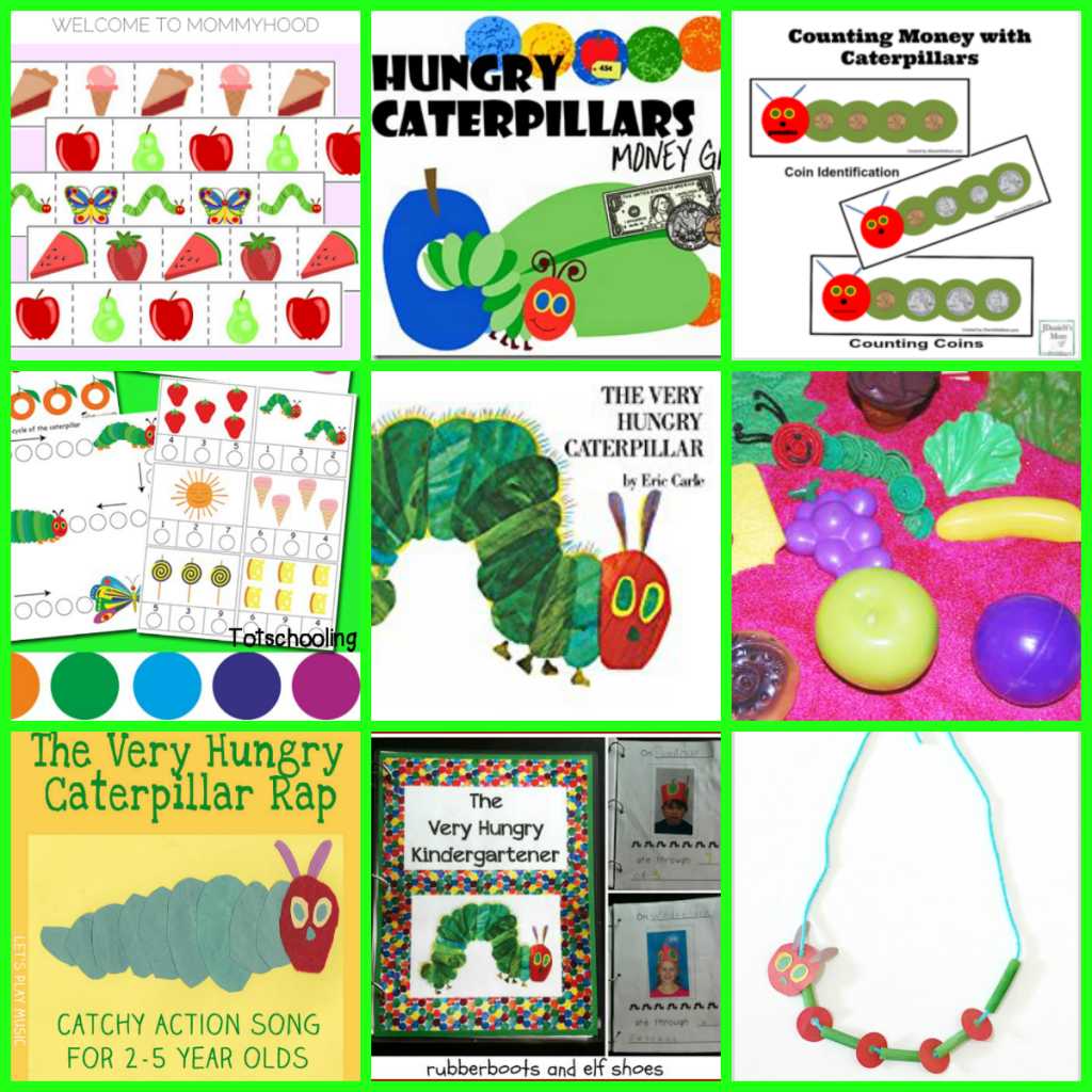 Eric Carle Theme and Author Study Activities for Preschool! • The ...
