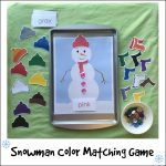 Free Snowman Color Matching Activities for Preschoolers! • The ...