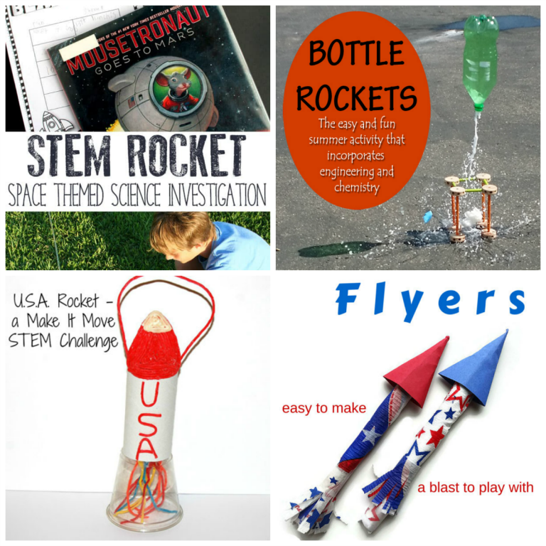 Rocket STEM/STEAM, Crafts, and Playful Activities for Kids! • The ...